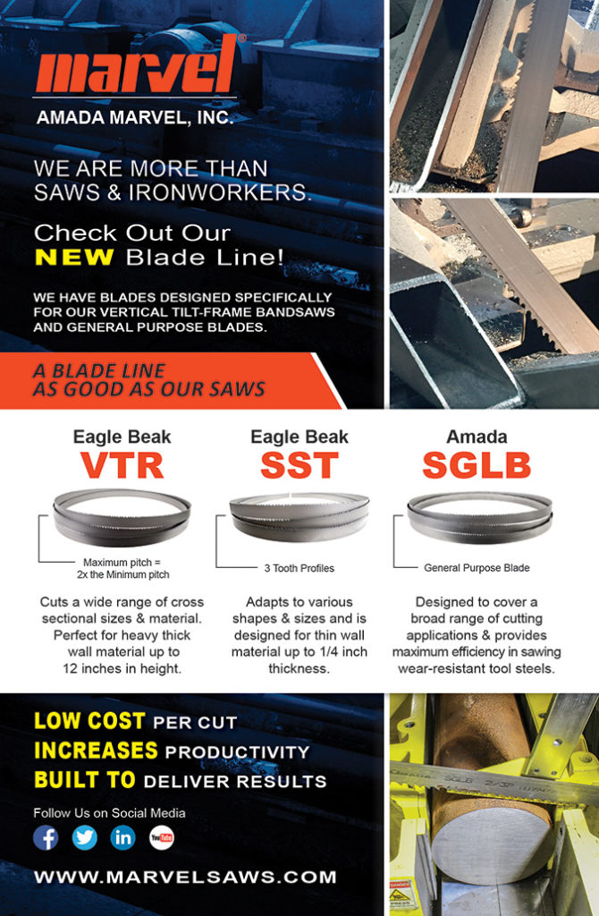 New Band Saw Blade Line – Amada Saws
